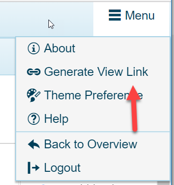 Generate View Link - omicsoft doc